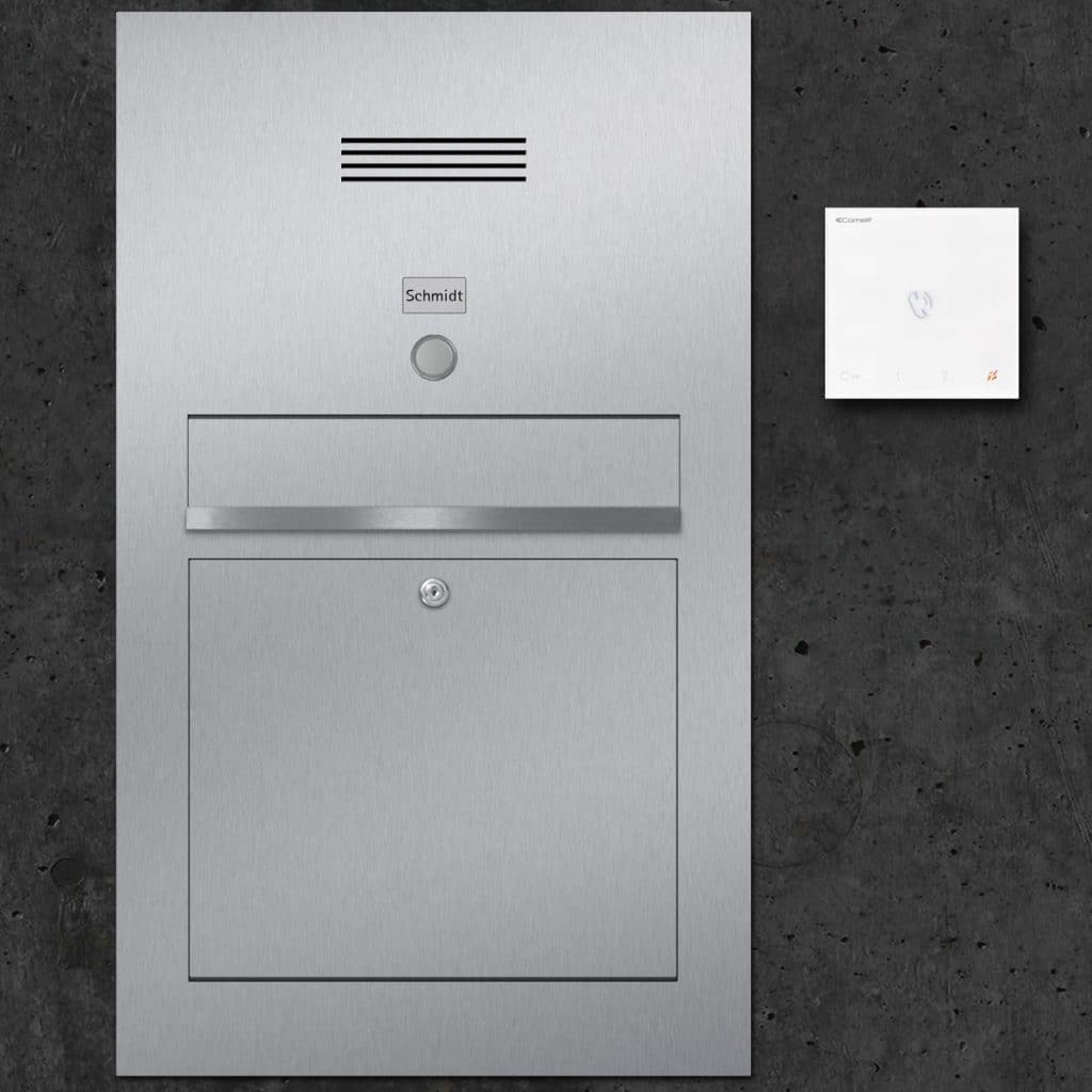 letterbox door intercom stainless steel B3 Audio | z-e-d.eu